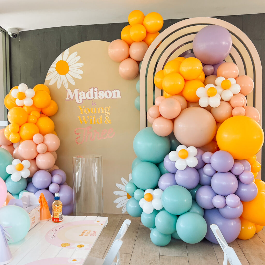 Rainbow Arch Package - Mimi Bounce Party Hire